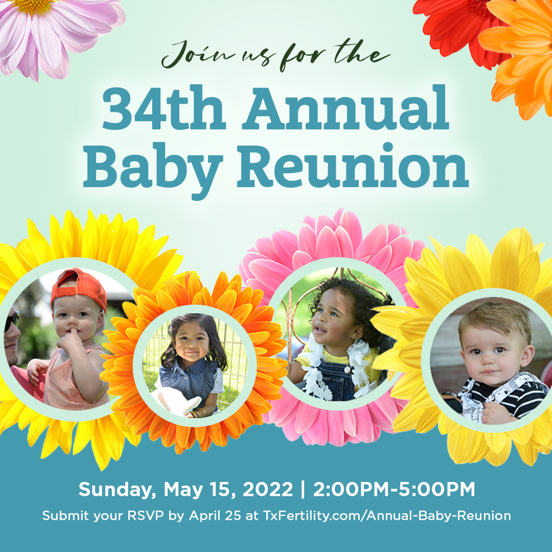 TFC Annual Baby Reunion - Join Us at the Reunion - Sign Up Here